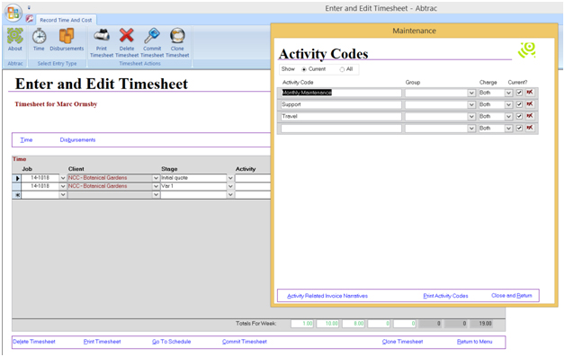 QUICK TIP - Abtrac's easy to use maintenance screens